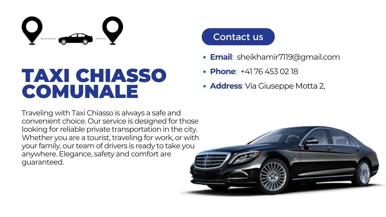 Hire Taxi Chiasso – Book Your Ride Today